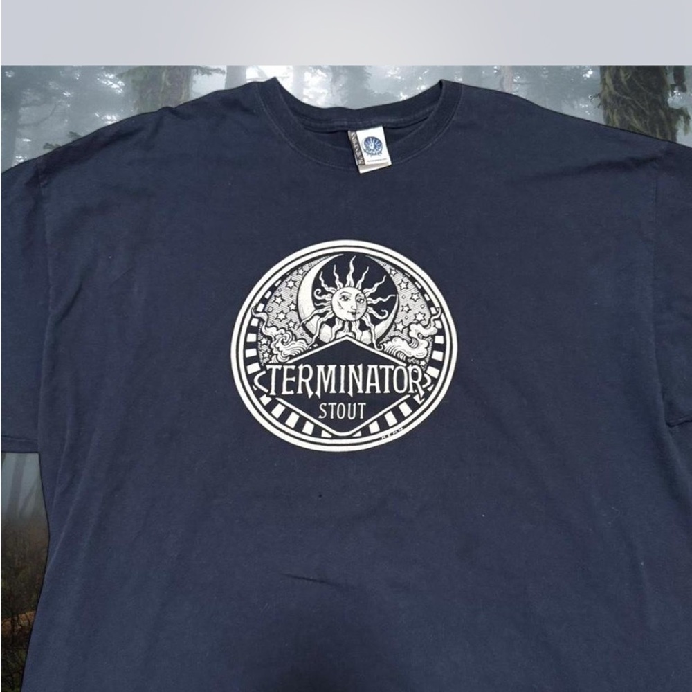 Terminator Stout Navy T-Shirt - Gem